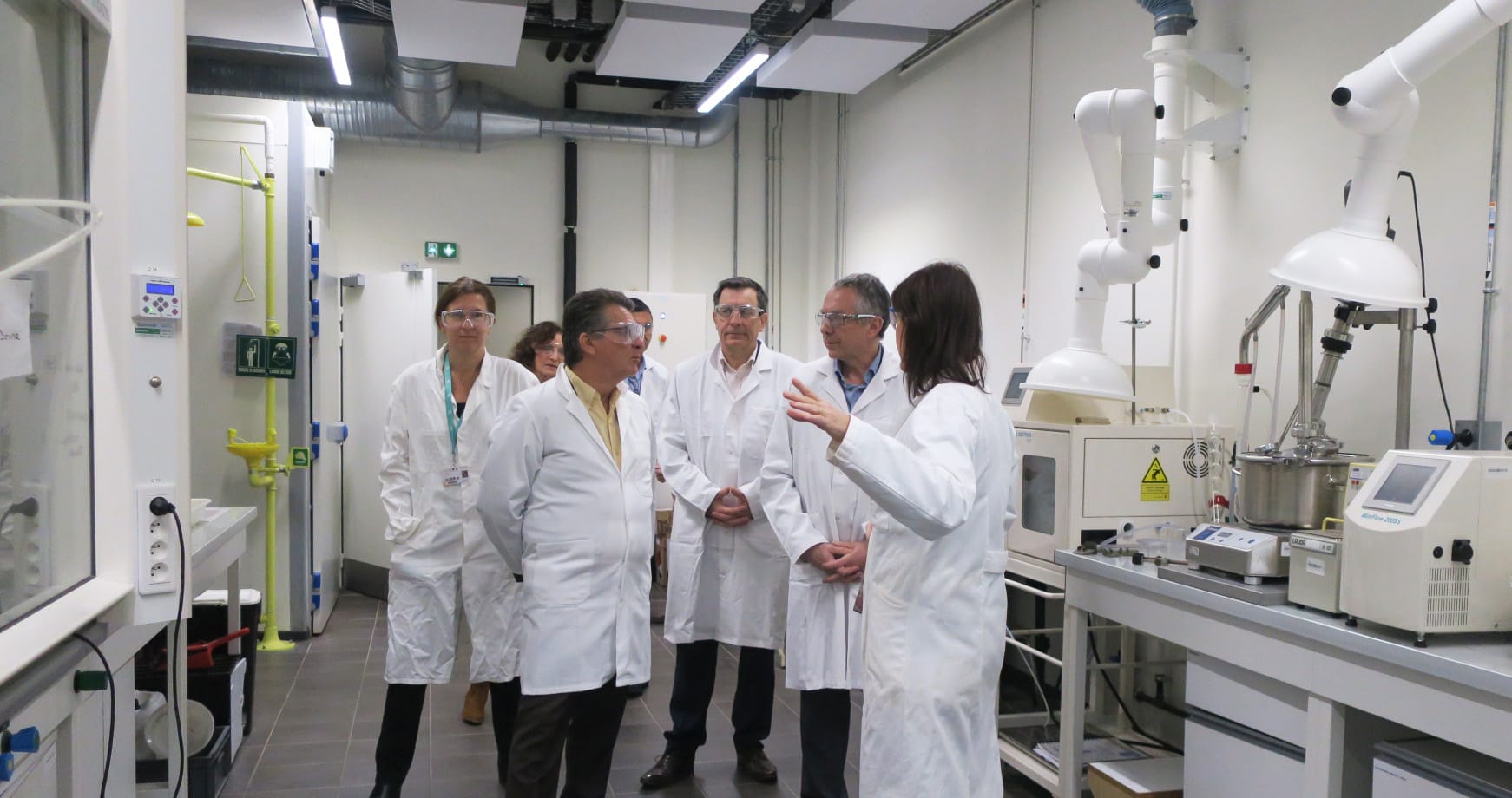Visite de Frédéric Gauchet, président de France Chimie - ENSCM - ENSCM