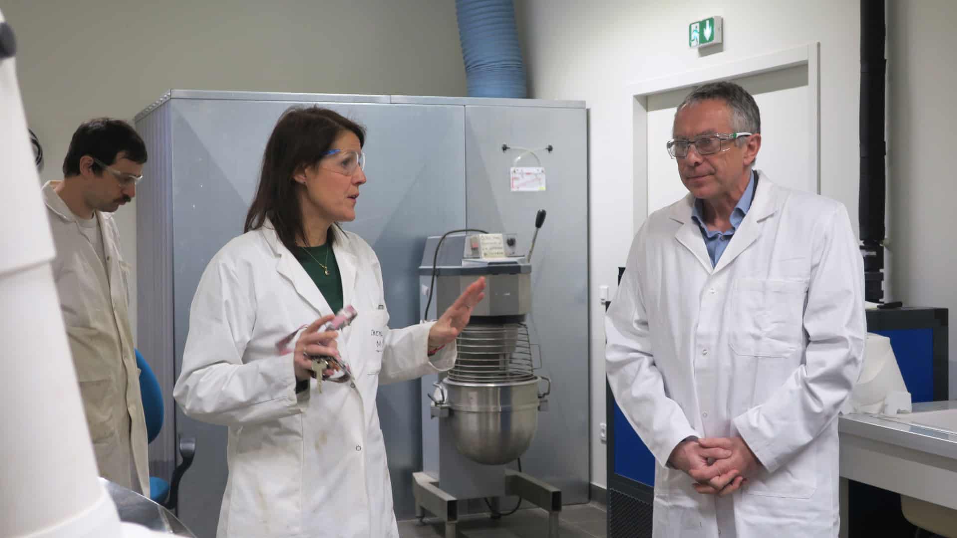 Visite de Frédéric Gauchet, président de France Chimie - ENSCM - ENSCM